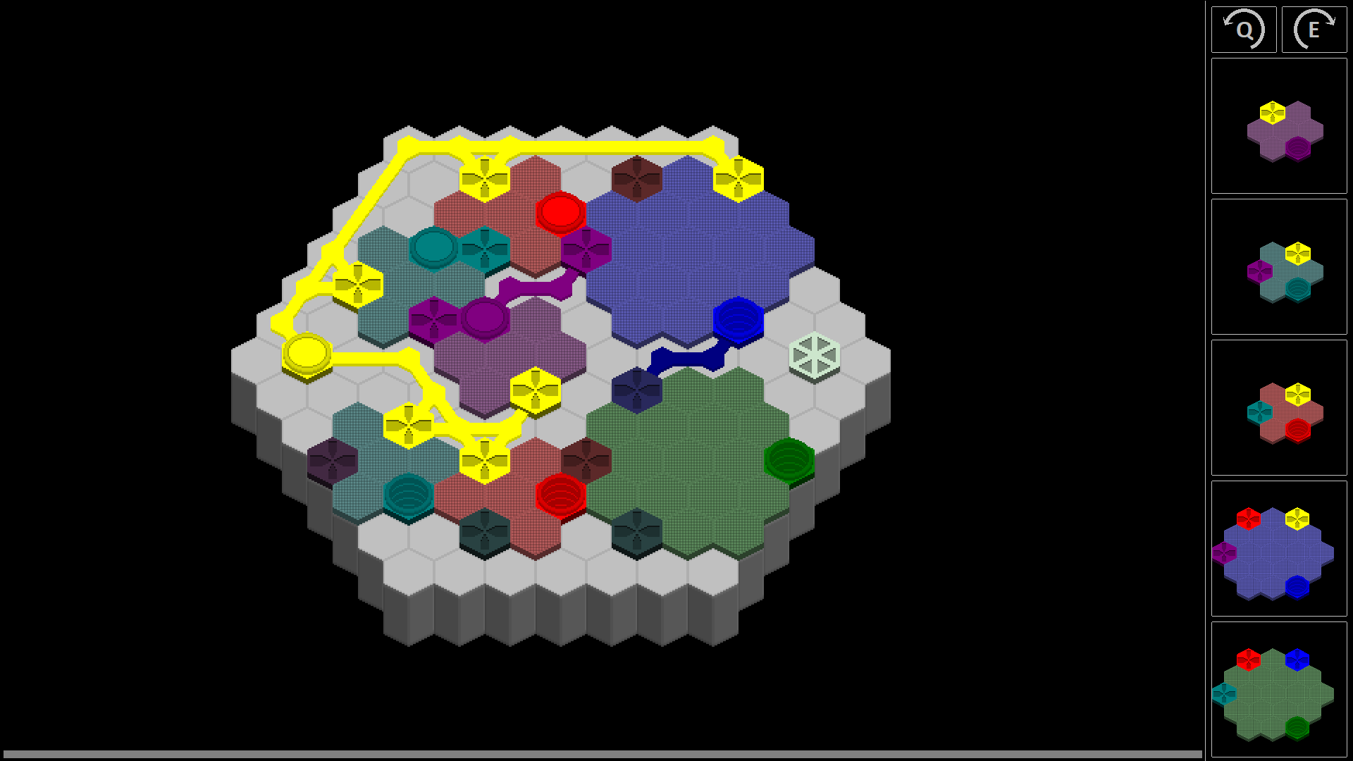HexaCore – a visual puzzle game prototype – Pepijn van Sinderen